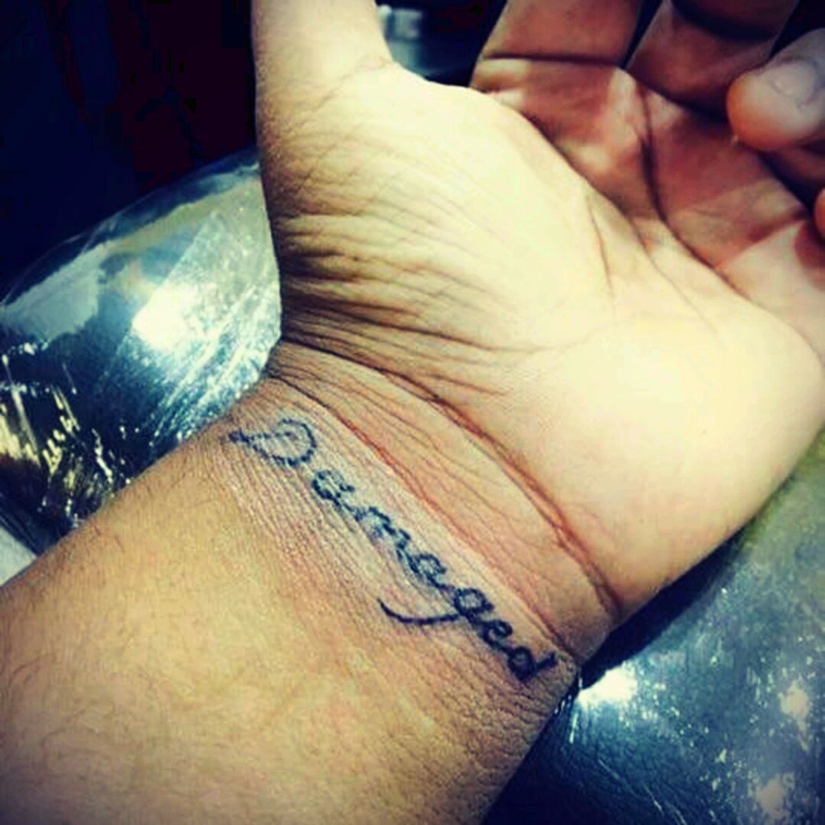 Tattoo uploaded by José García • #joker #DAMAGED • Tattoodo