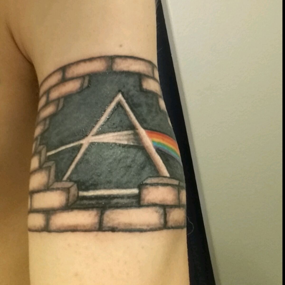 Tattoo uploaded by Kyle Blackstone • Pink Floyd. Dark Side and The Wall ...