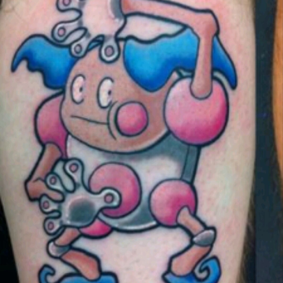 Tattoo uploaded by Levi • #mime #pokemon • Tattoodo