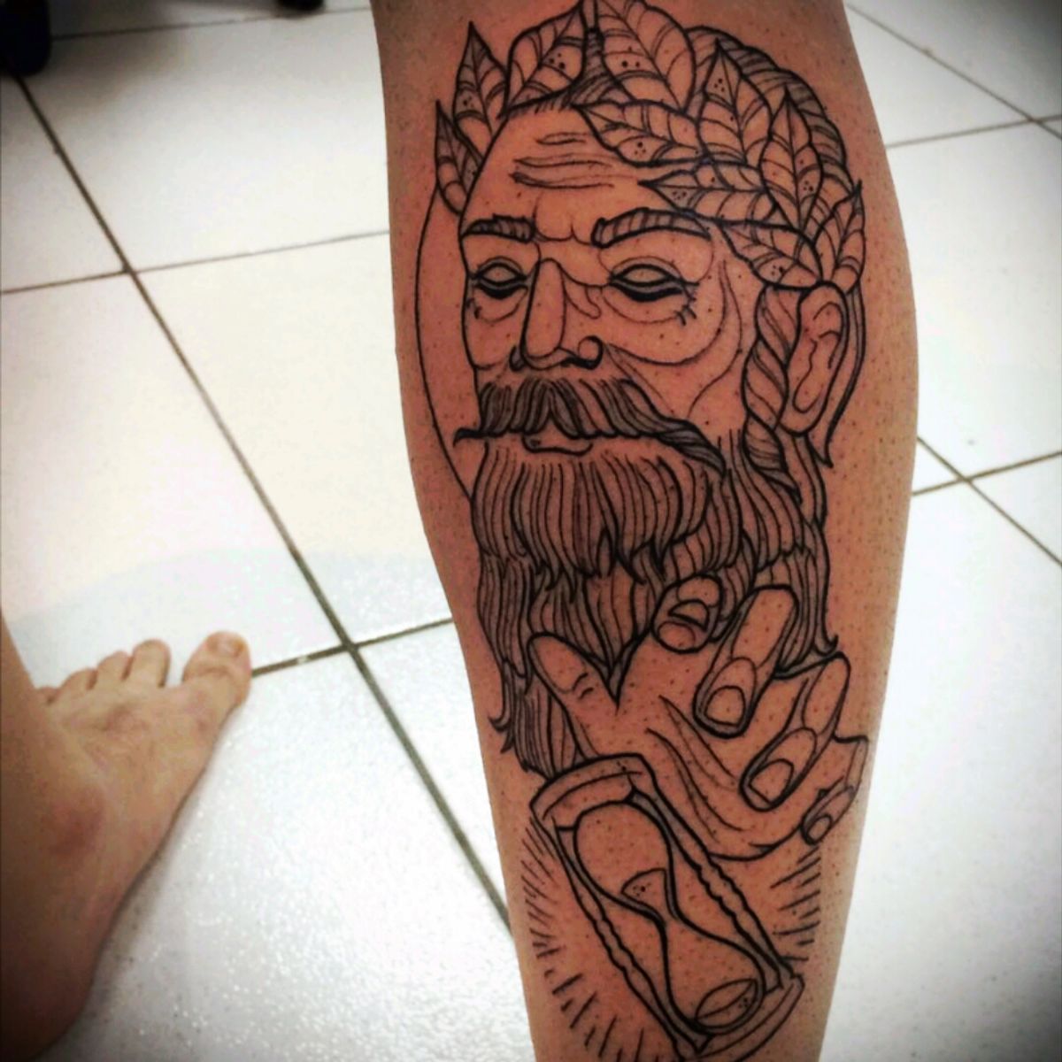 Tattoo uploaded by Fabiano Bachetta Dal Pra • #Cronos #neotradicional # ...