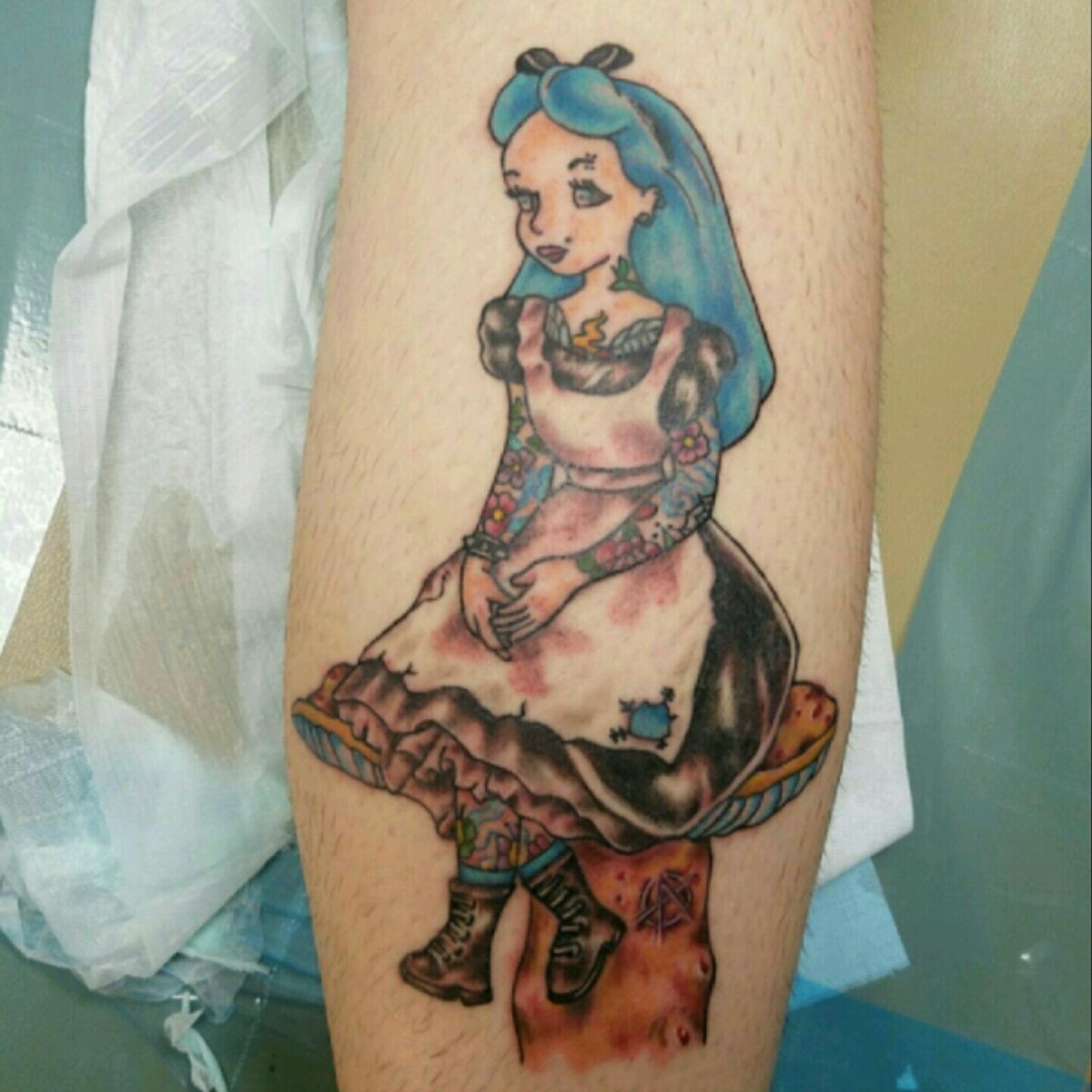 Tattoo uploaded by Michelle Dio Hetfield • Tattooed at Staind in pain ...