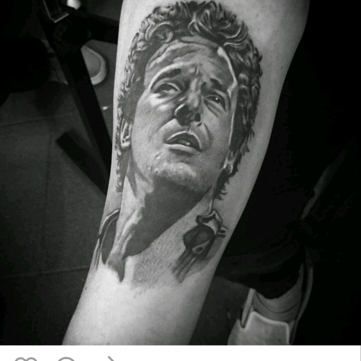 Tattoo uploaded by Mike Van den Broeck • The boss!!!! #brucespringsteen ...