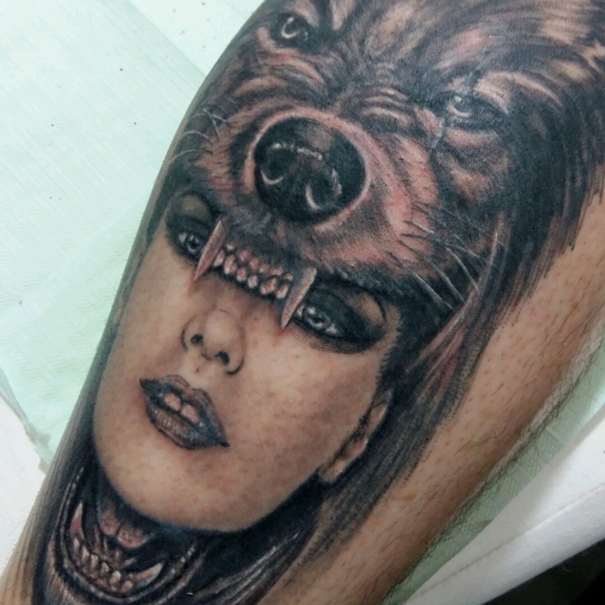 Tattoo Uploaded By Giuliano Rizzo • Realistictattoo Realismtattoo 3dtattoo Catrinatattoo