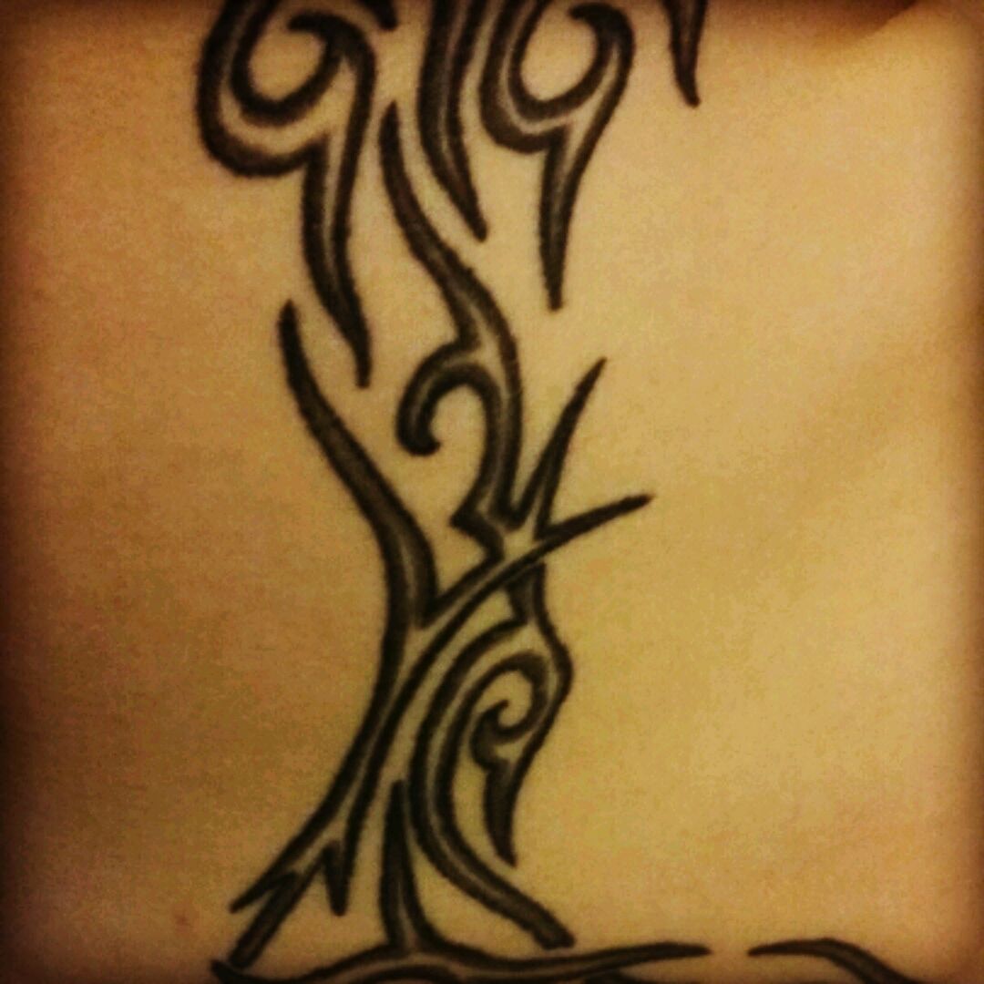 Side Tattoo Tribal