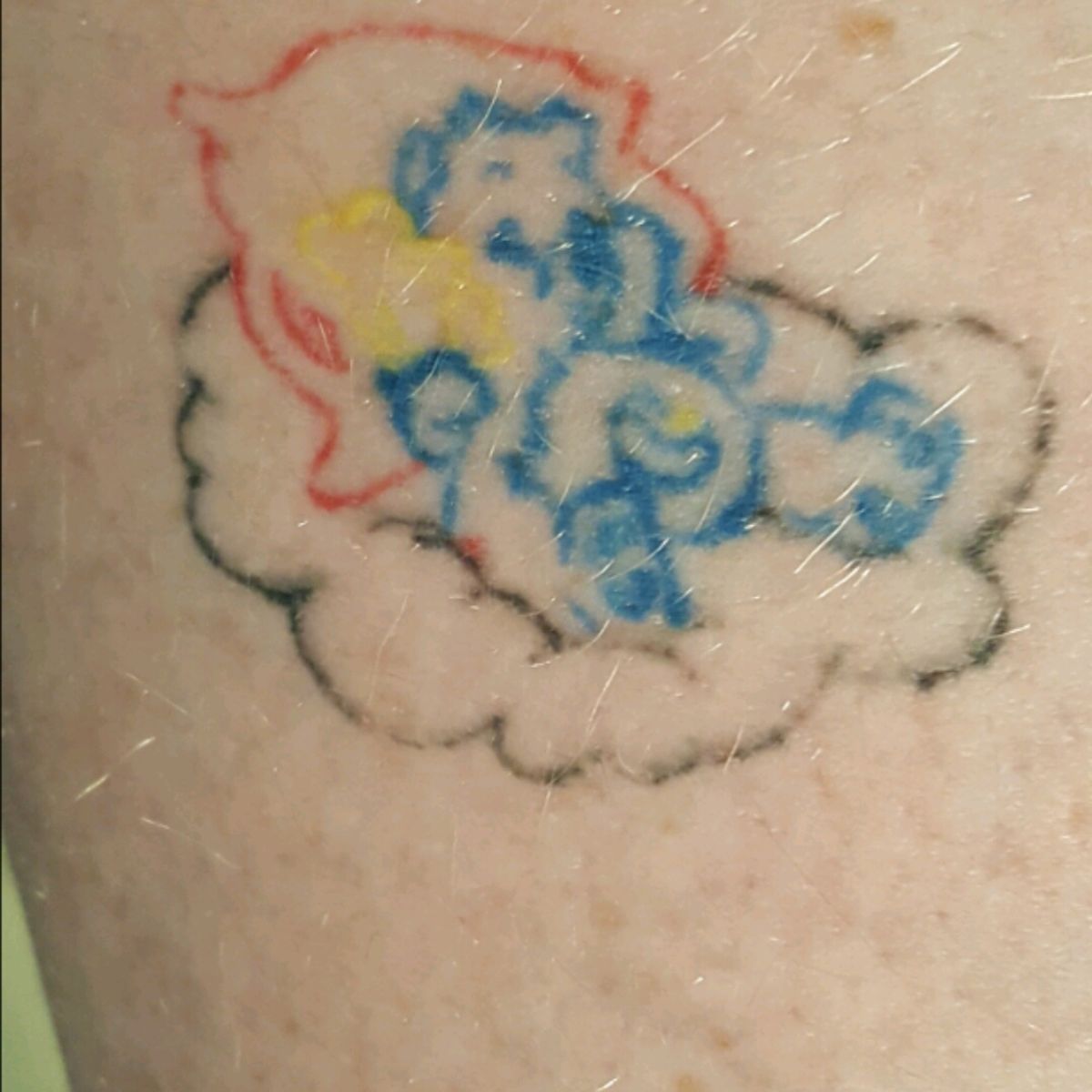 Tattoo uploaded by Jessica Blanton • Sleepytime CareBear sleeping on ...