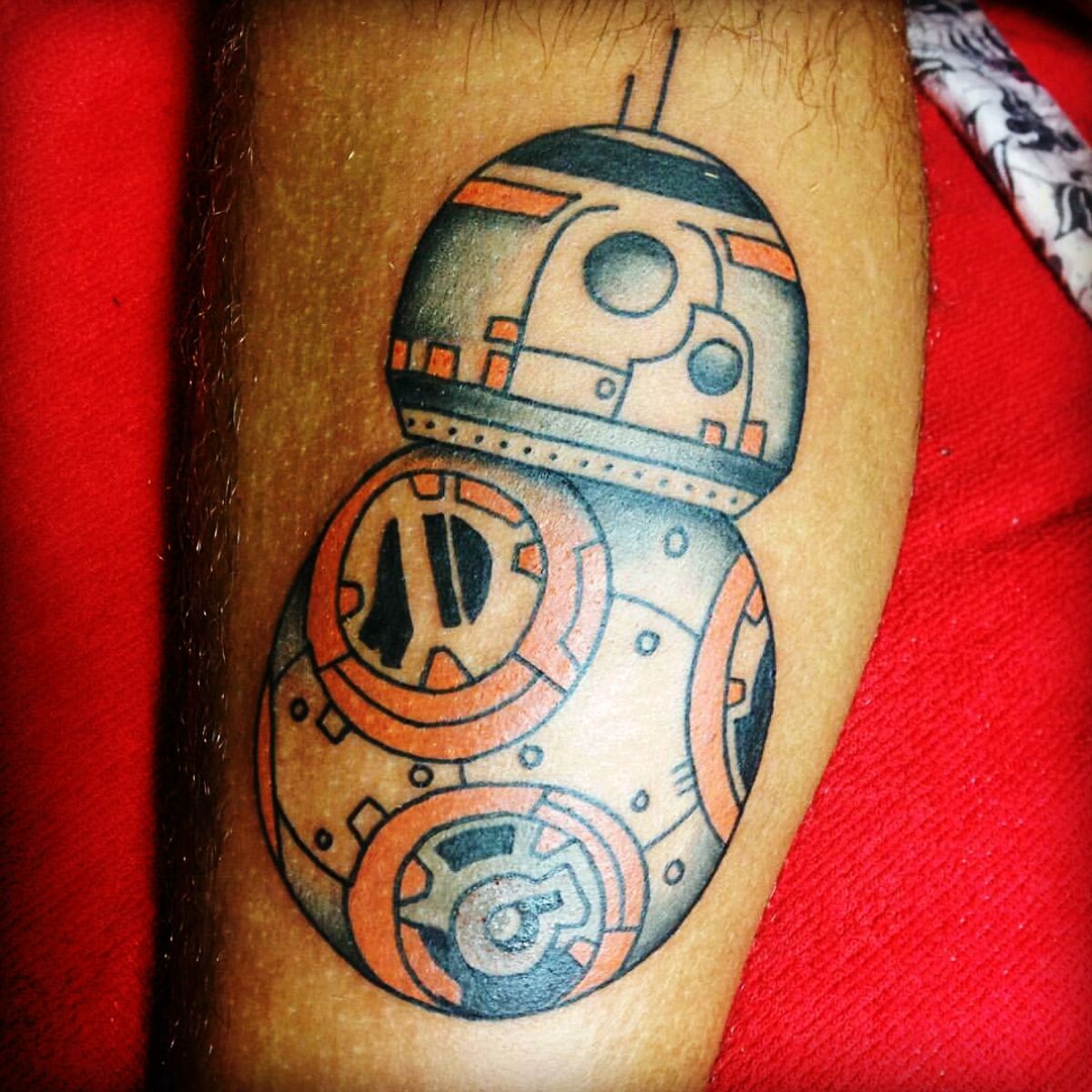Tattoo uploaded by Levi Gallagher • #bb8 #starwars • Tattoodo