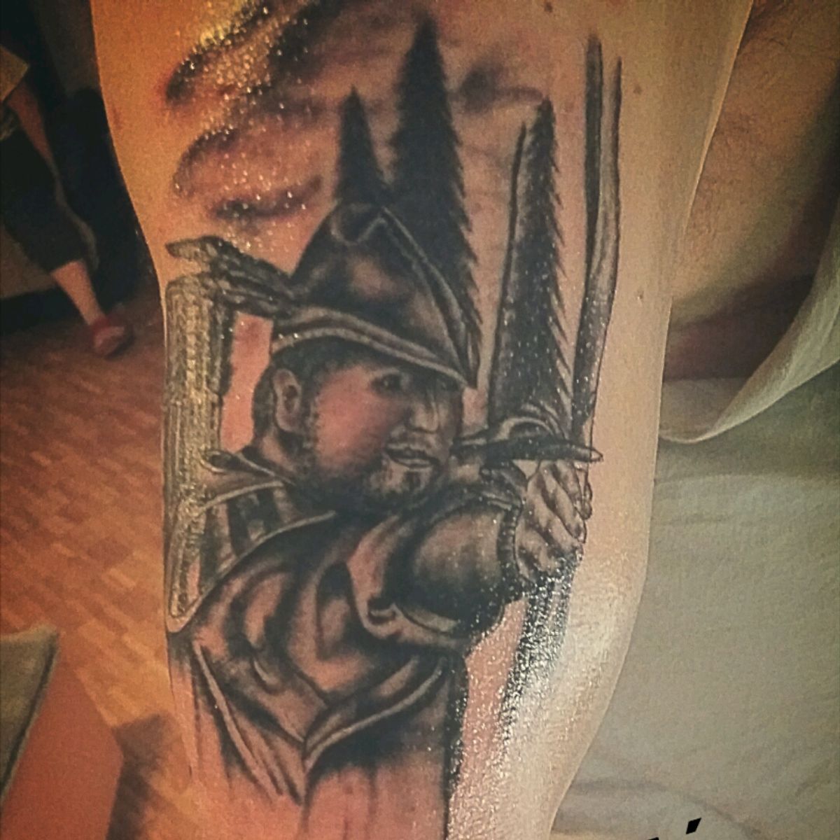 Tattoo uploaded by Flo Suffokaté • Thats my first portrait work from last Weekend, so please don ...