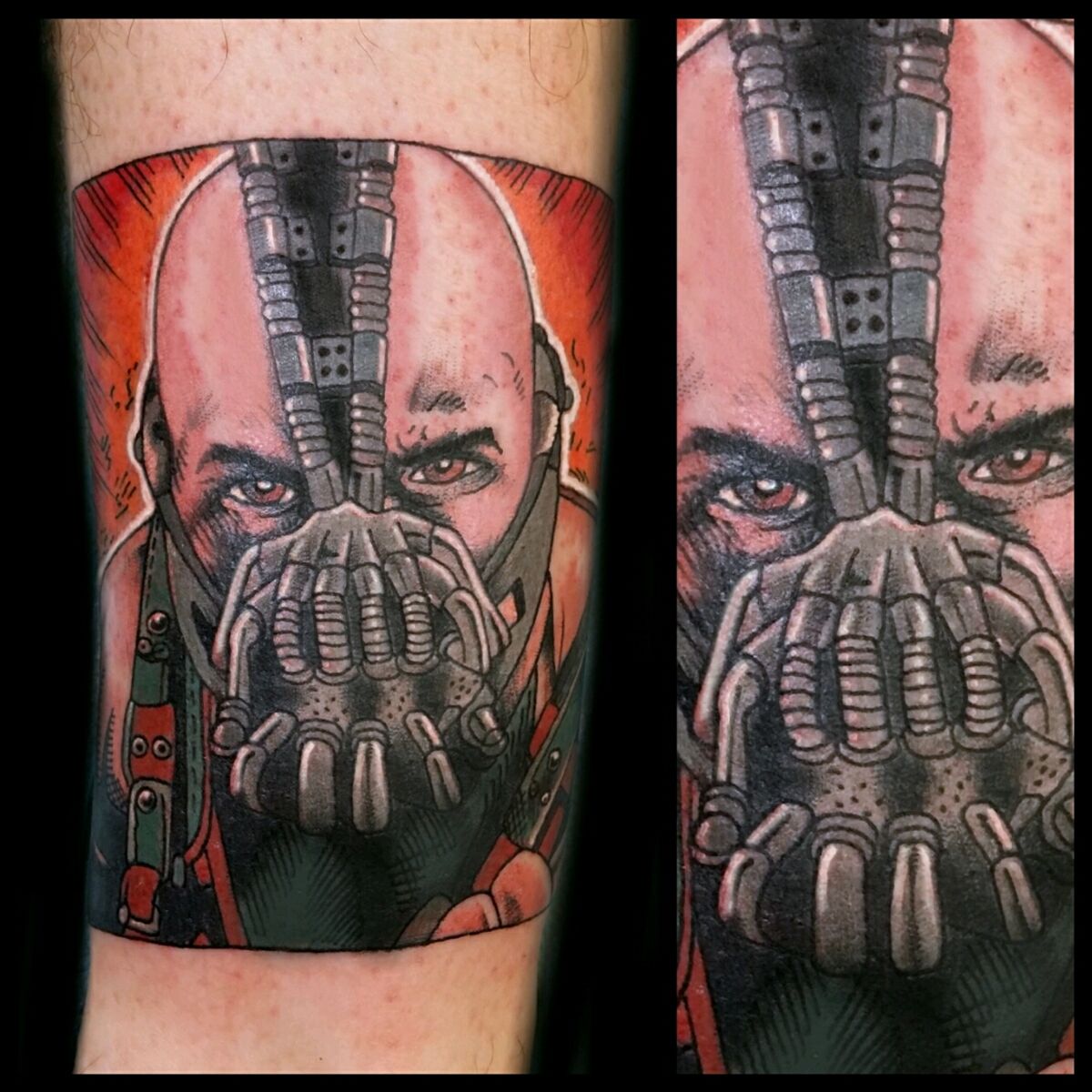 Tattoo uploaded by Steve Rieck • Bane #tattoo #inked #skinandink # ...