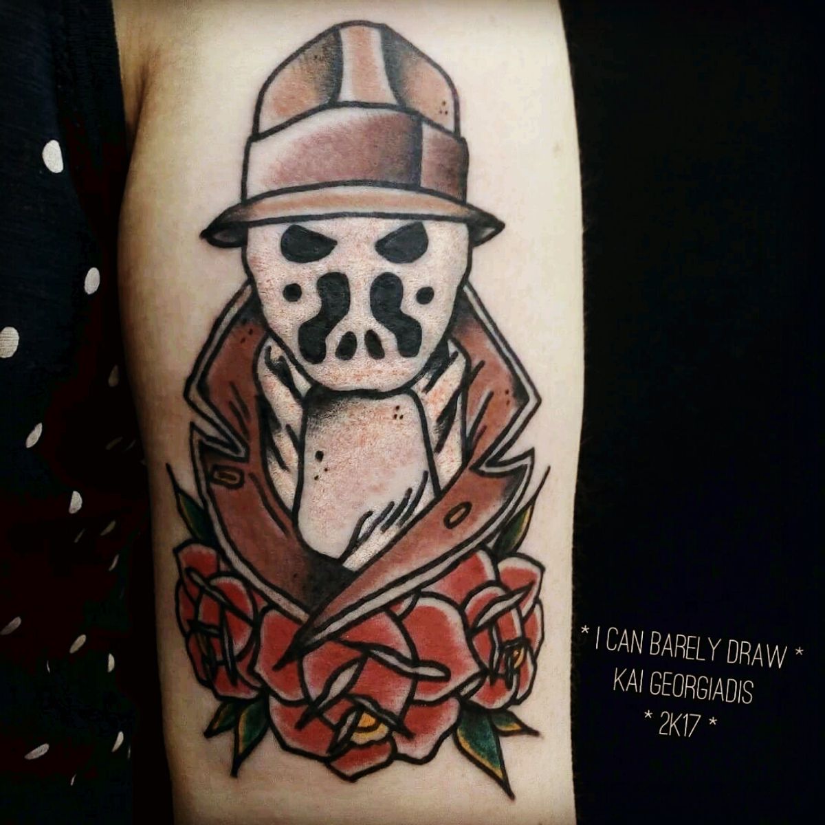 Tattoo uploaded by Tatiana Novozhilova • #rorschach #tattoo #watchmen # ...
