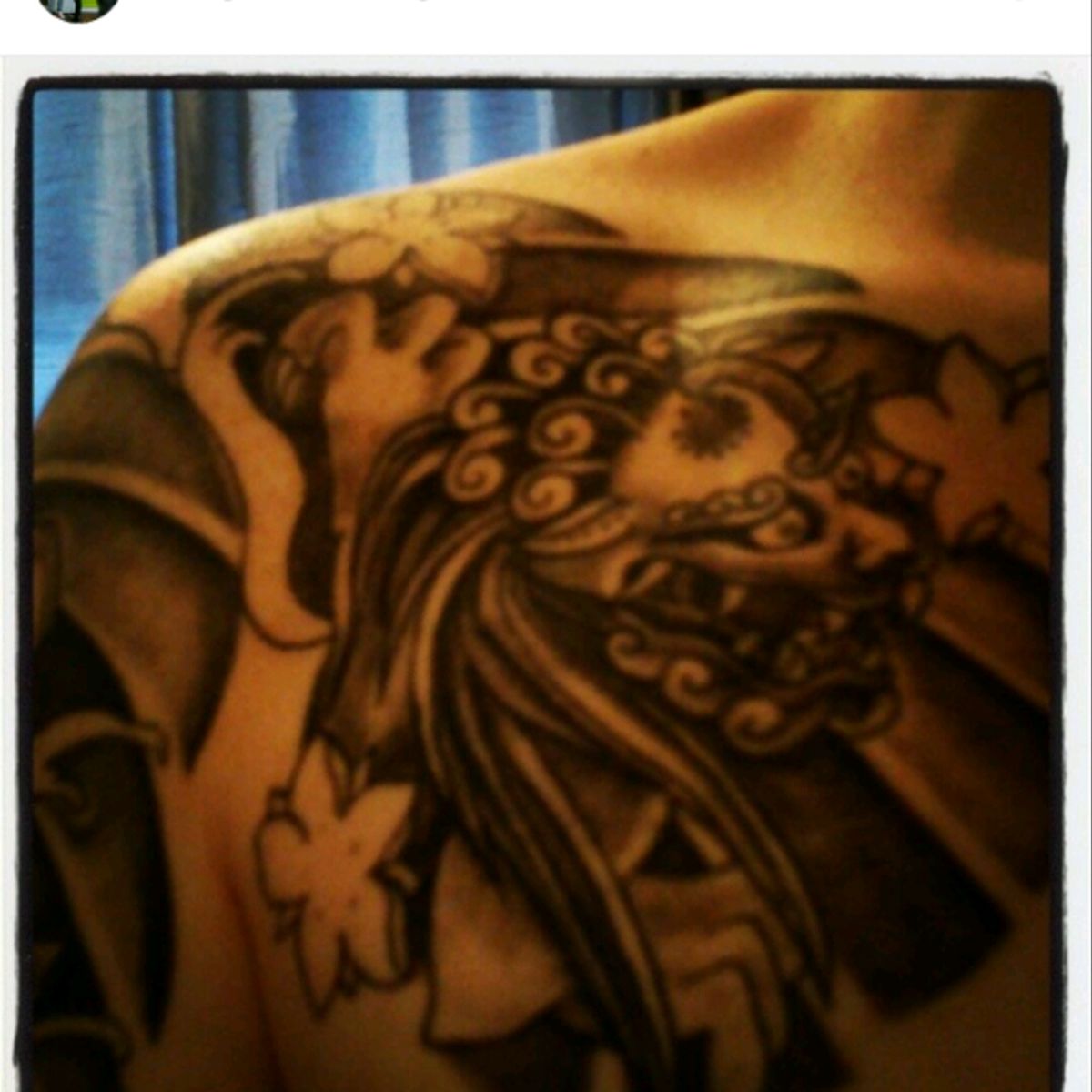 Tattoo uploaded by lukejhkc • Foo dog chest piece • Tattoodo