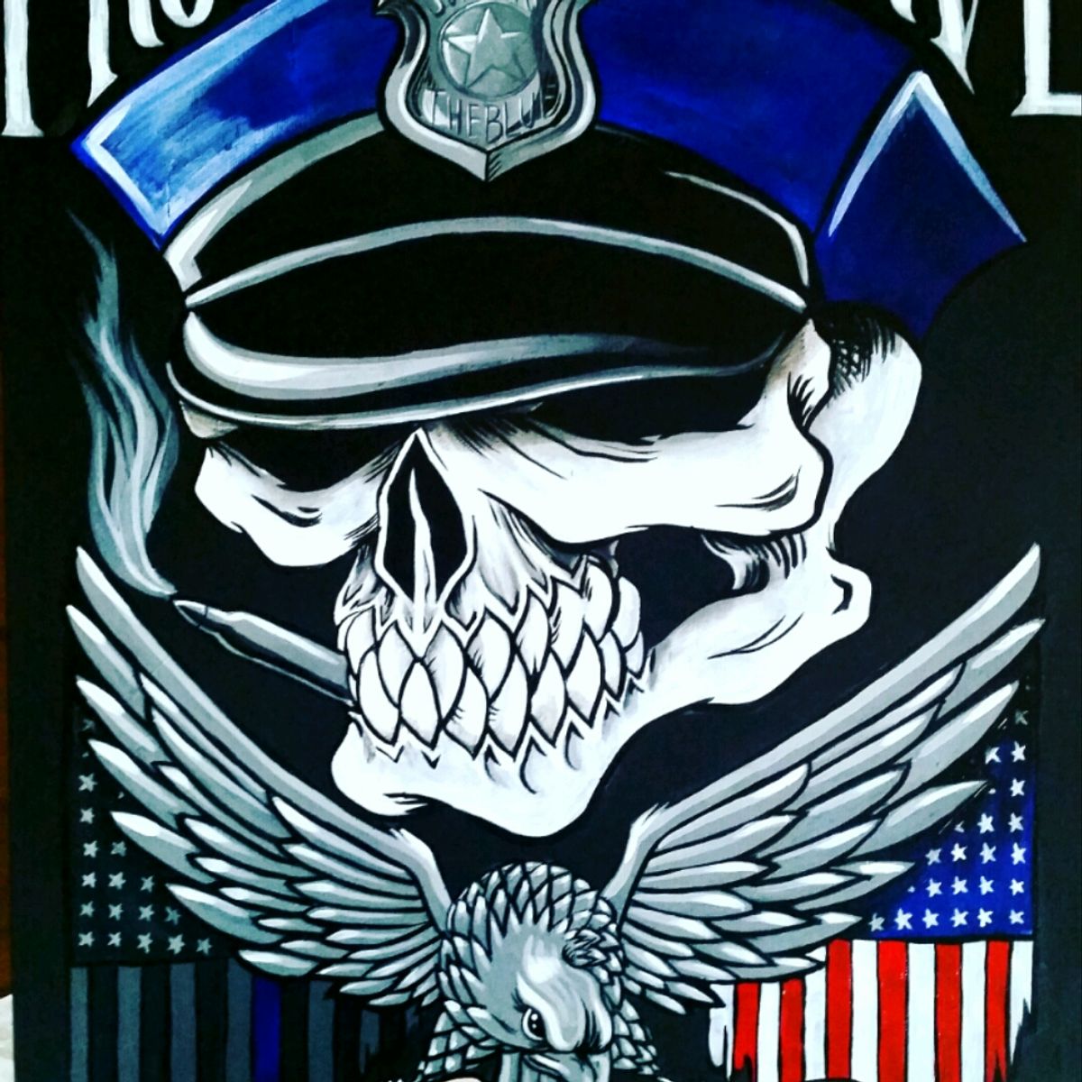 Tattoo uploaded by Jamie Kizer • Police lives matter • Tattoodo