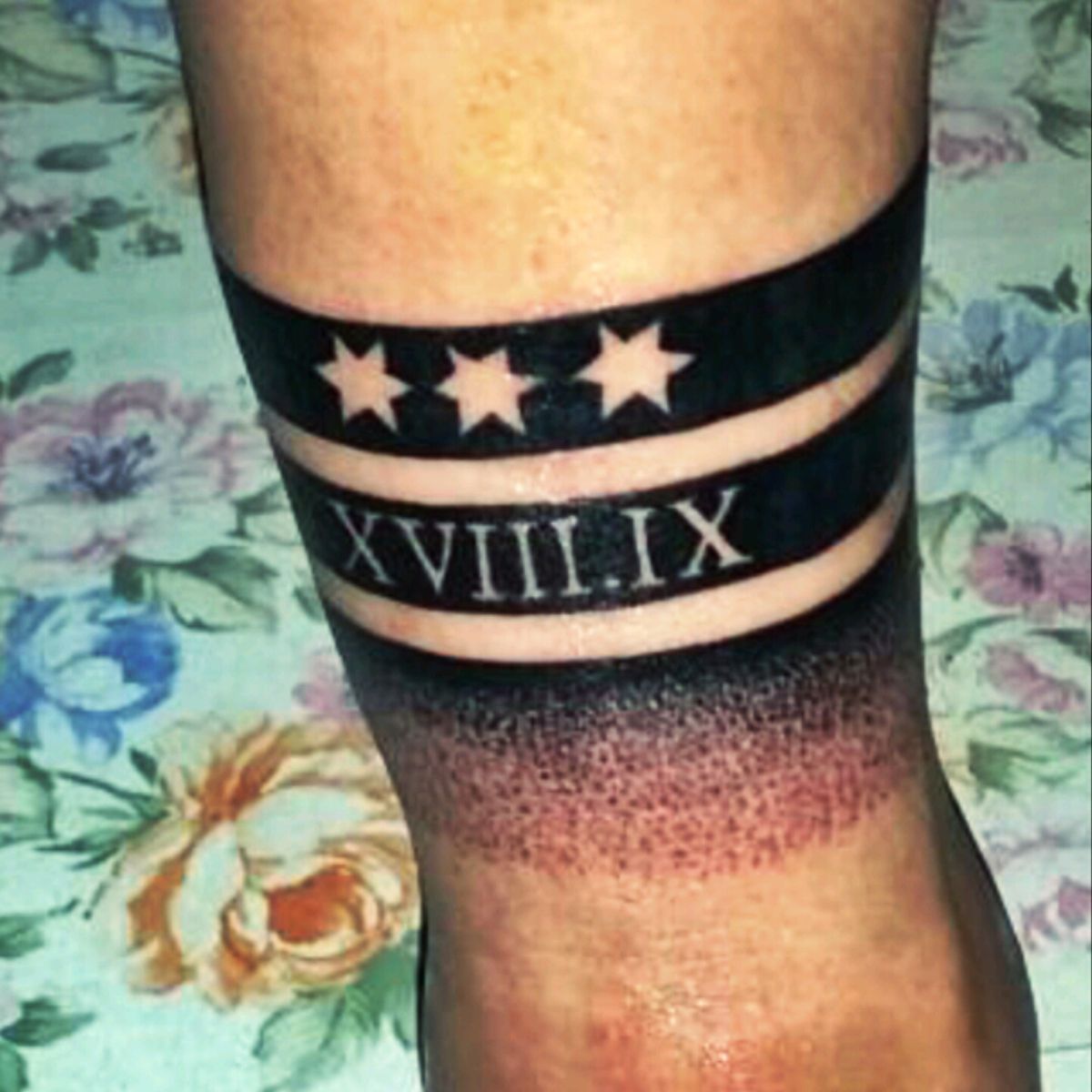 Tattoo uploaded by Avram Robert • Black band tattoo with dotwork • Tattoodo