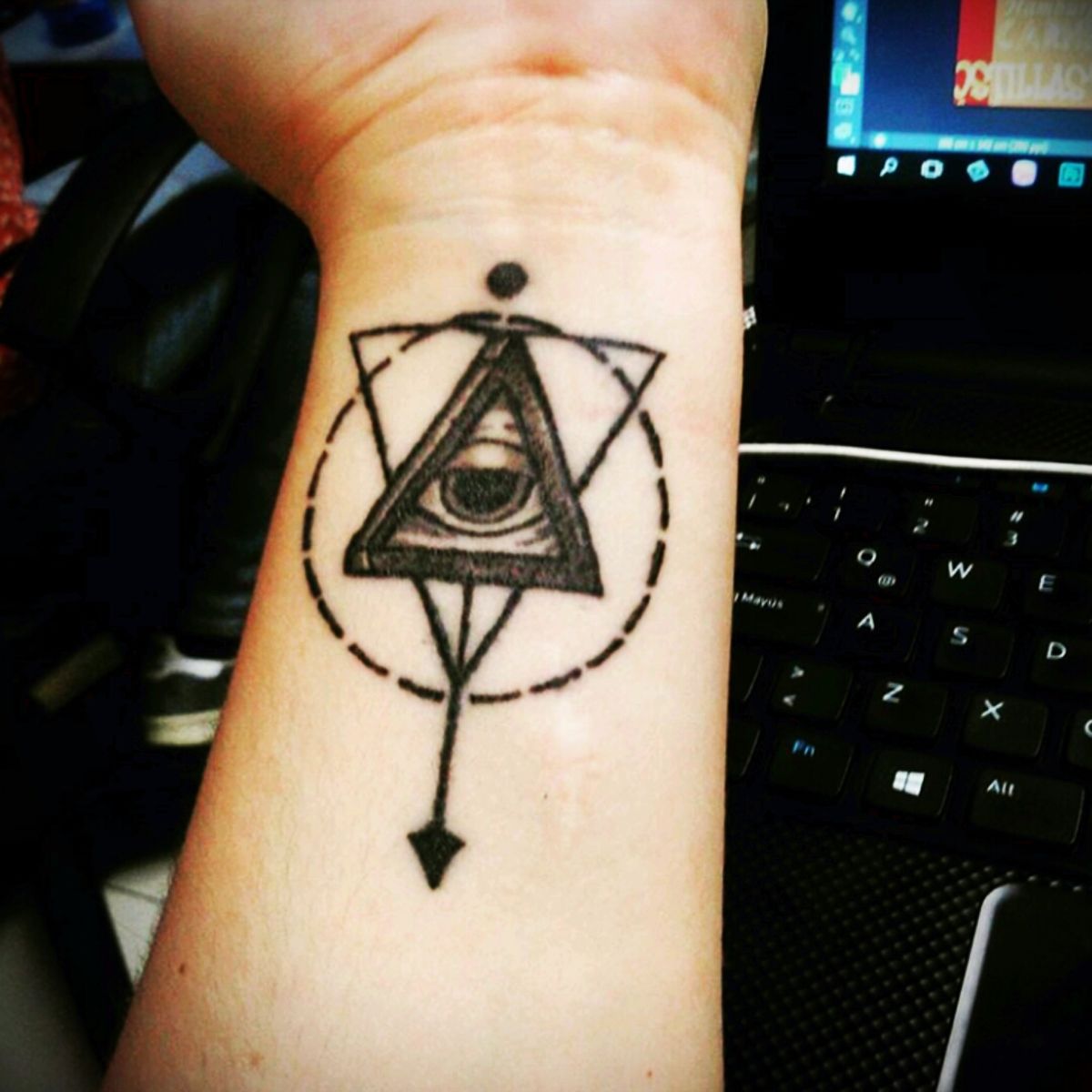 Tattoo uploaded by Daniela Guerrero Correa • Eye tattoo • Tattoodo