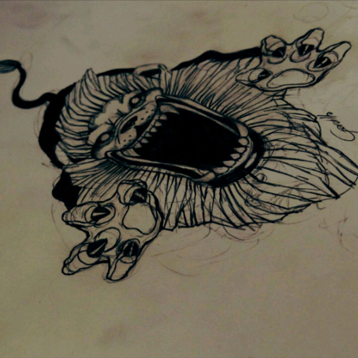 Tattoo uploaded by Carlos Gordillo • Leon de nemea • Tattoodo