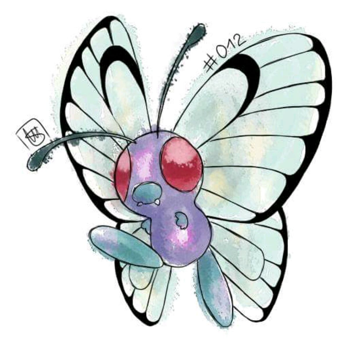 Tattoo uploaded by Mimi93 • Butterfree #pokemon #butterfree #evolution ...