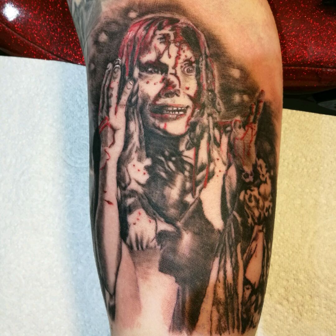 Scary Carrie Tattoos
