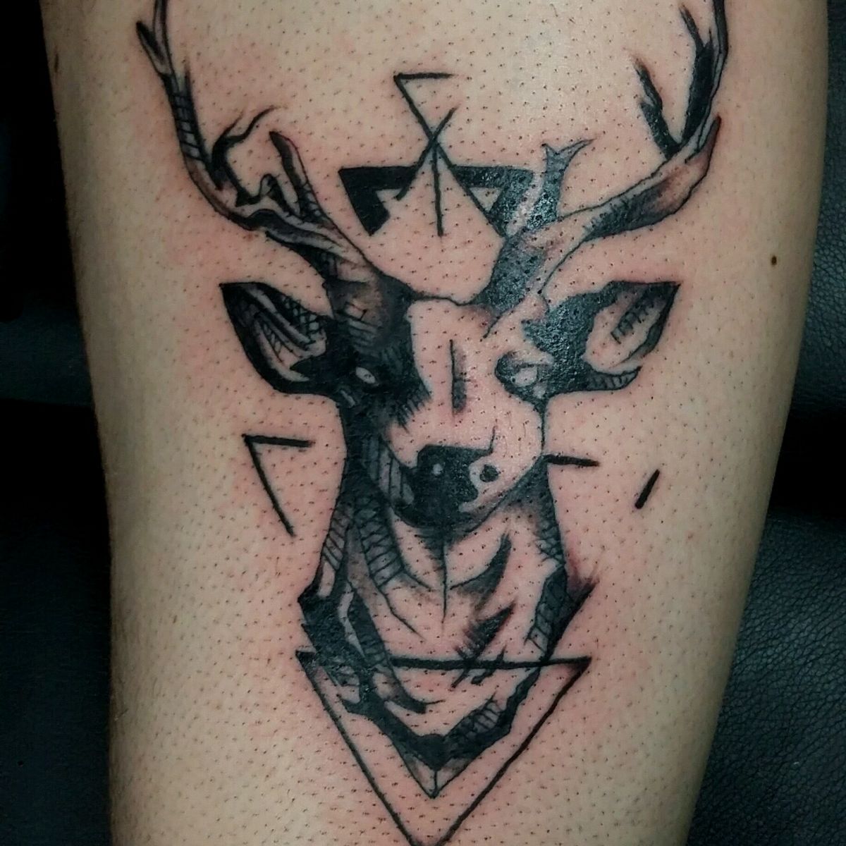 Tattoo uploaded by raze-one • Stag on my good mate clive • Tattoodo