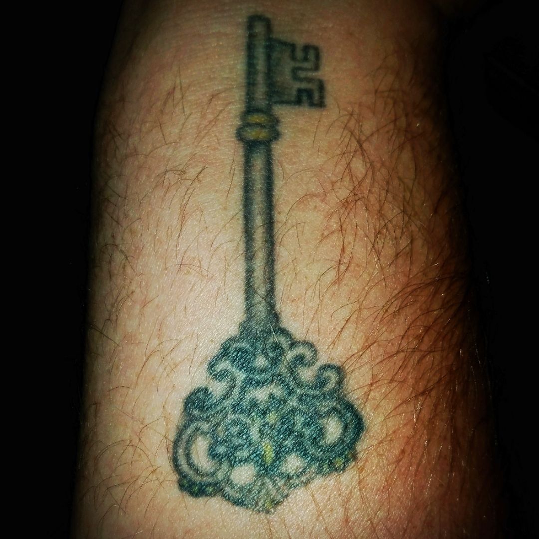 Vintage Key Tattoo Designs