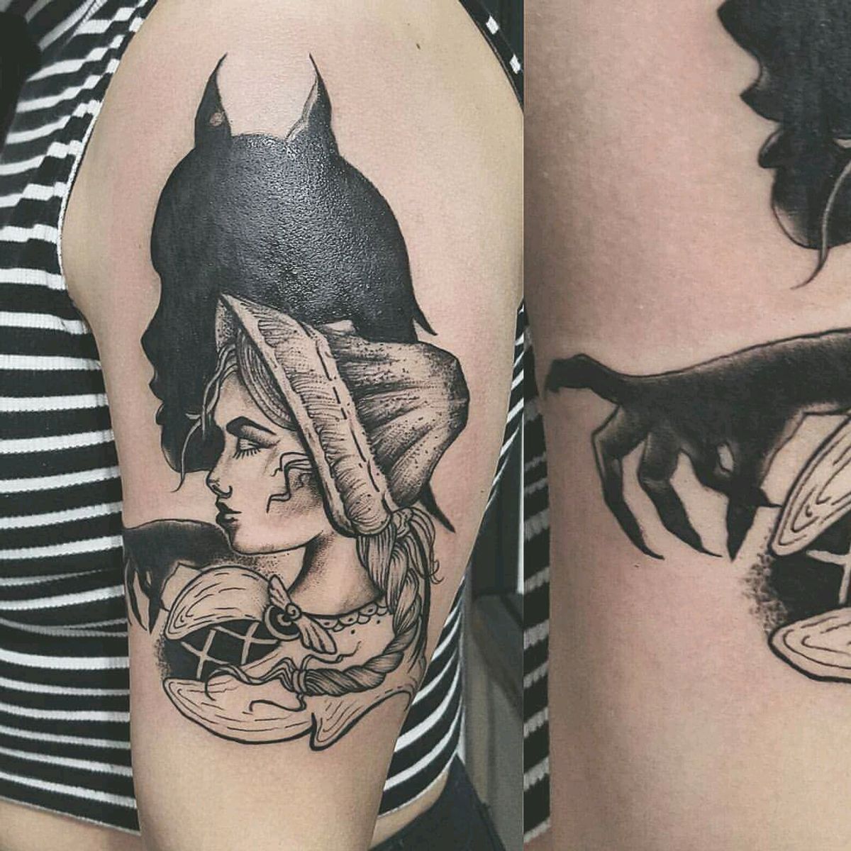 Tattoo uploaded by Luanna • #blackwork #devil #amish • Tattoodo