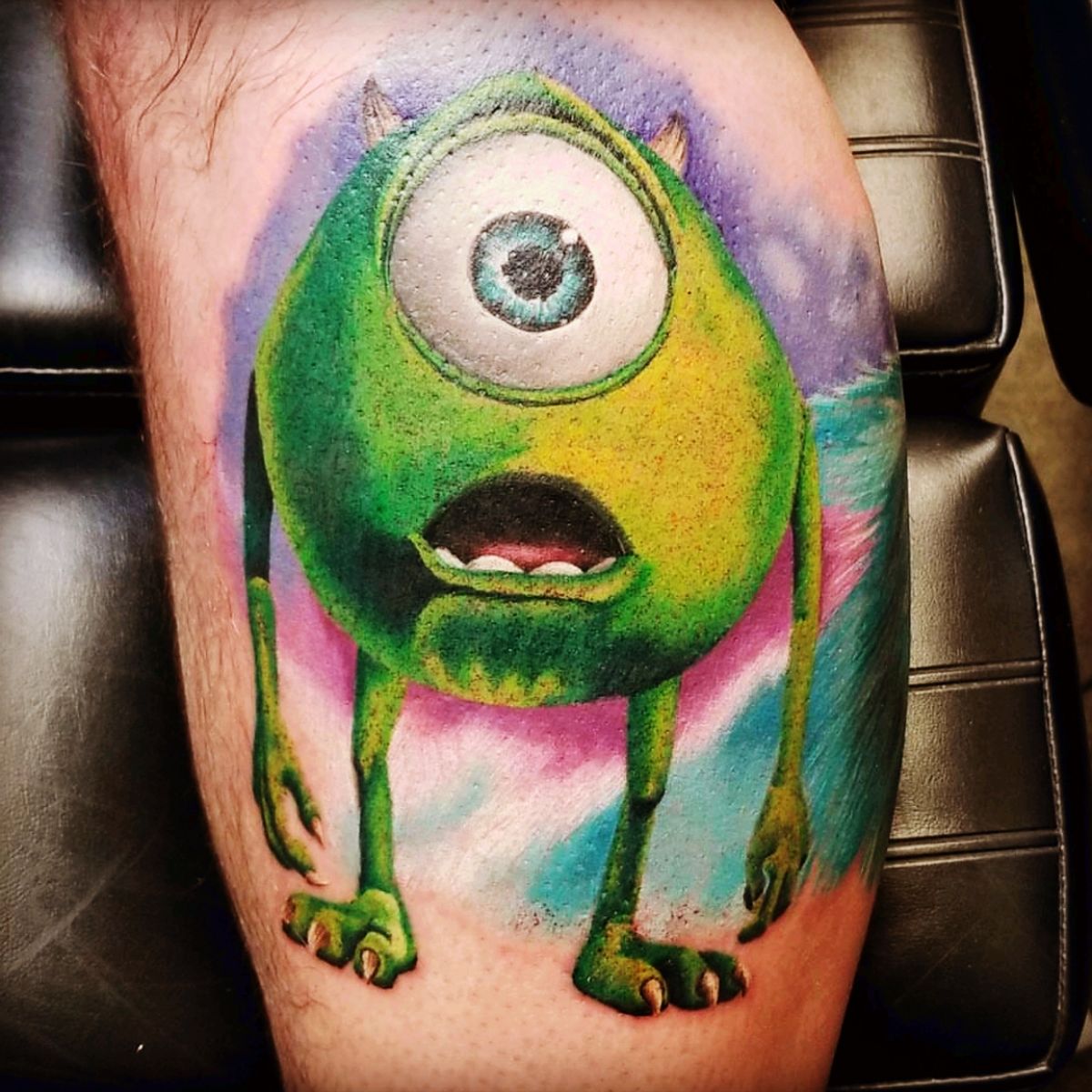 Tattoo uploaded by Kevin Owens • #monstersinc #Pixar #mikewazowski # ...