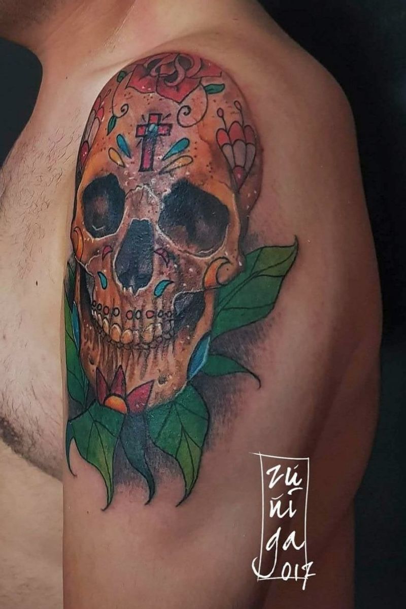 Tattoo uploaded by Byron Zuñiga • Skull candy- original art You can ...