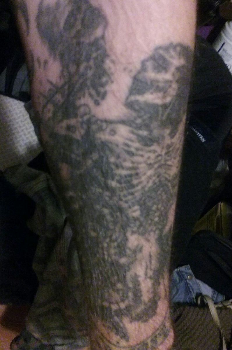 Tattoo uploaded by OGROEM GRIND • Zombie Gore pile. Artist drew this up ...