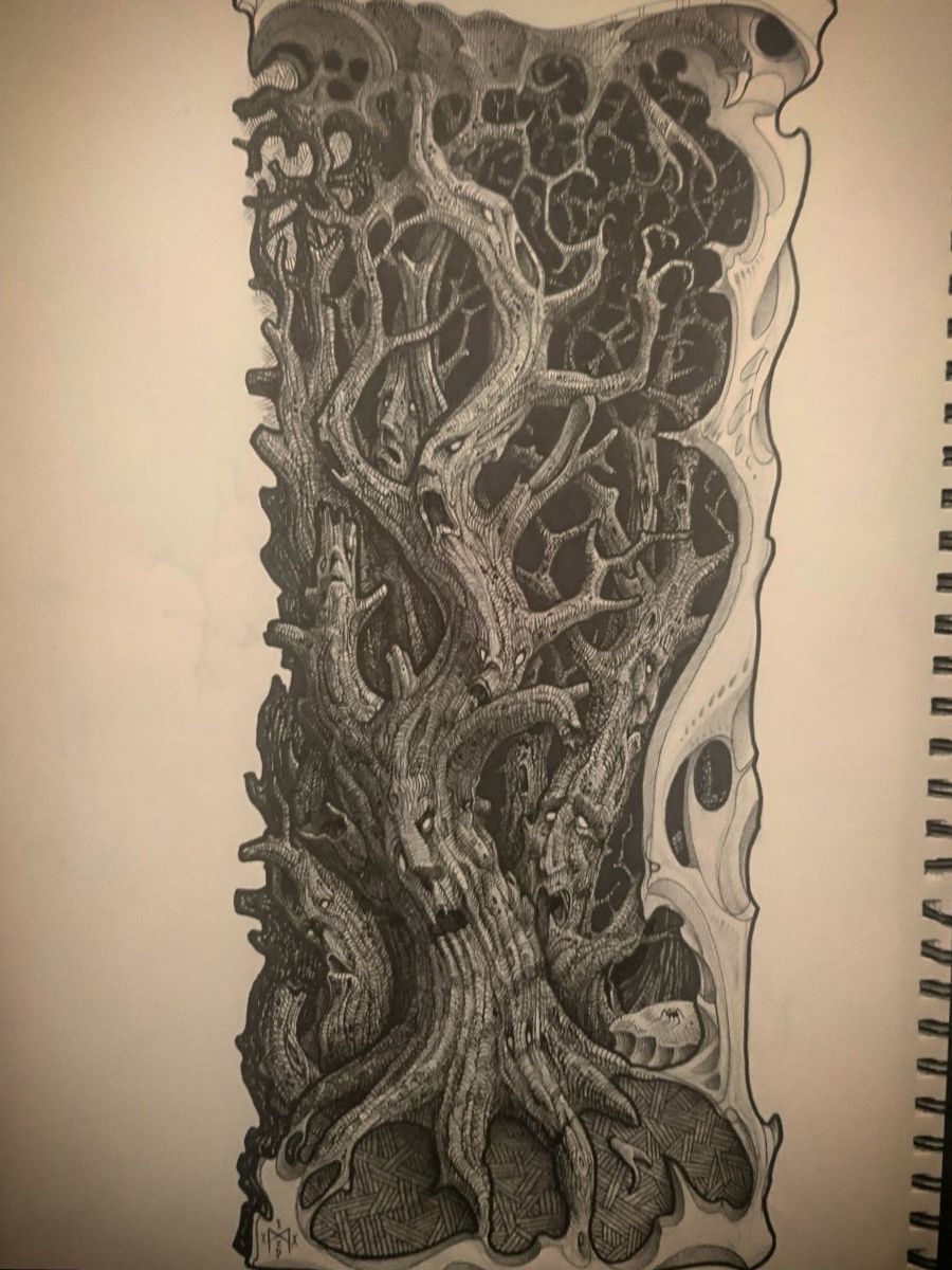 Tattoo uploaded by Mario Manai • Evil tree • Tattoodo