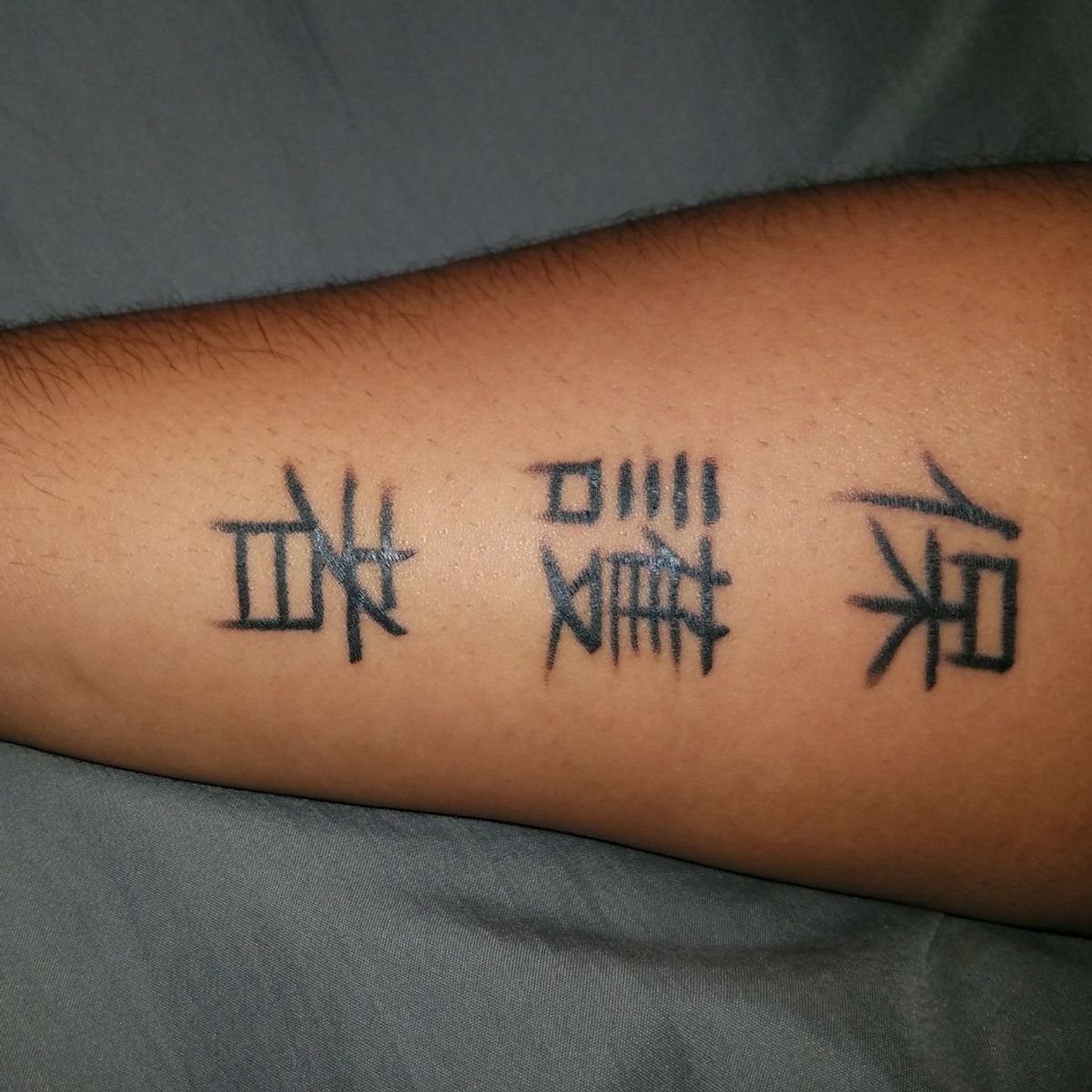 Tattoo uploaded by Ramon Sanchez • The one that will protect you. 保護者 ...