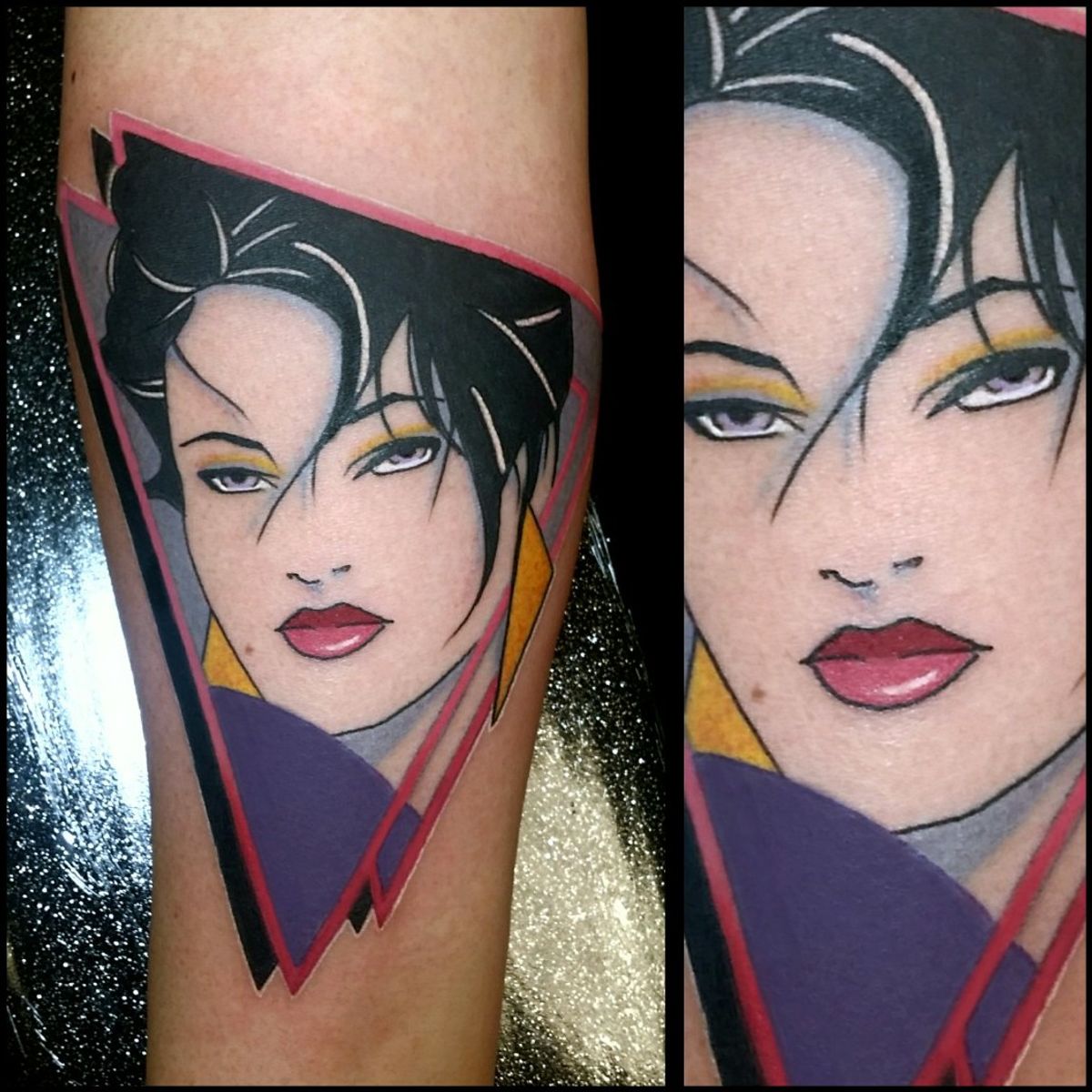 Tattoo uploaded by Steve Rieck • 80s babe #inkfusion #inkfusionempire # ...