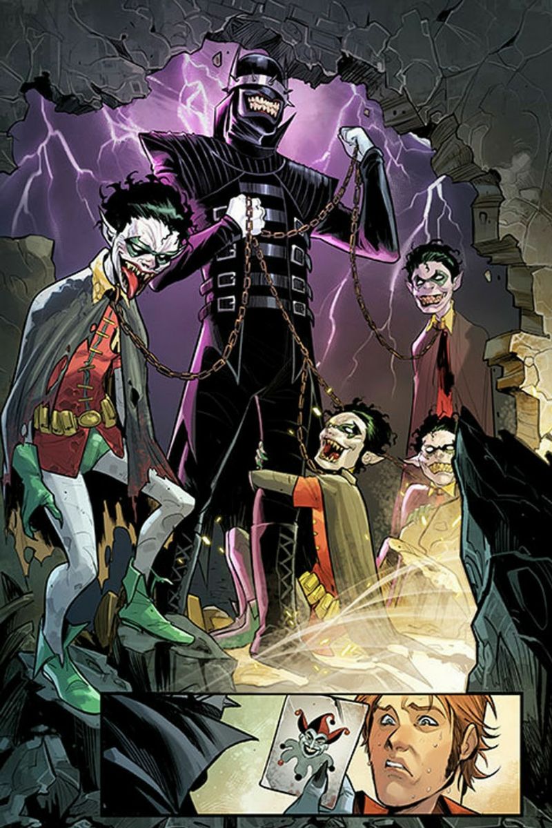 Tattoo uploaded by Joey Beasley • The Batman Who Laughs • Tattoodo