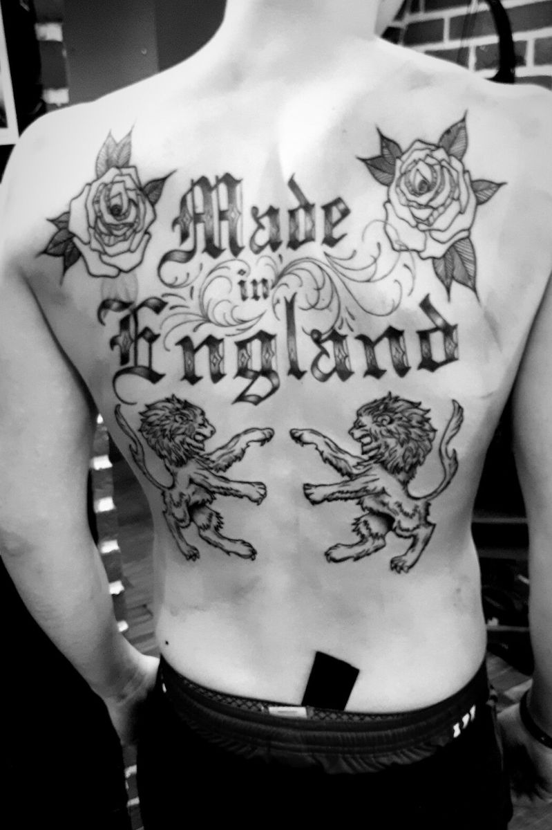 Tattoo uploaded by jmroitman97 • My made in England tattoo no where ...
