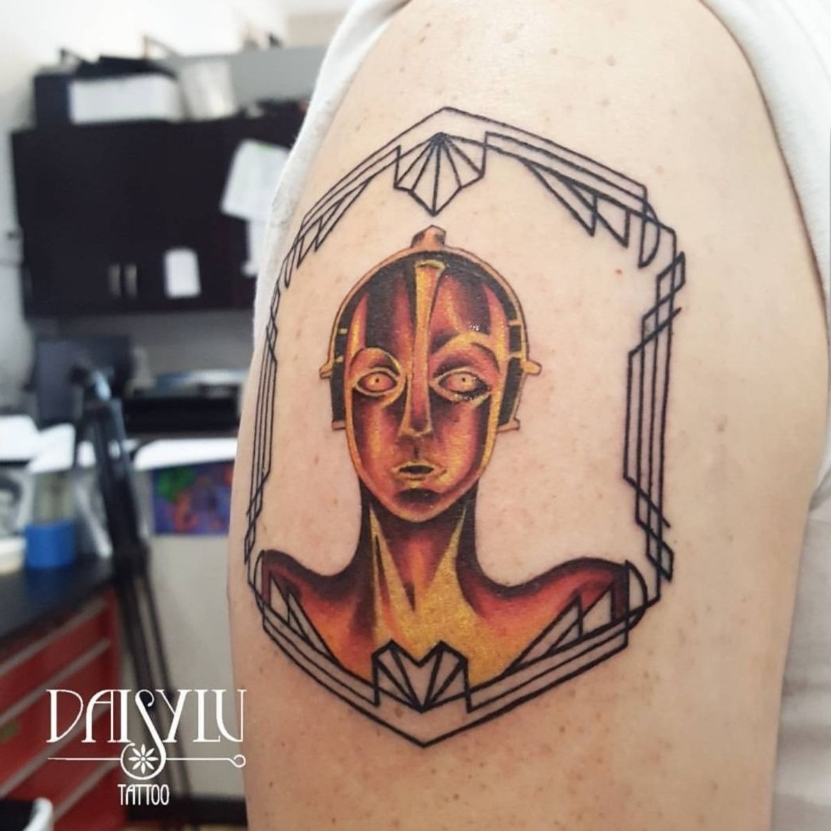 Tattoo uploaded by Daisylu Tattoo. • Metropolis is one of those ...