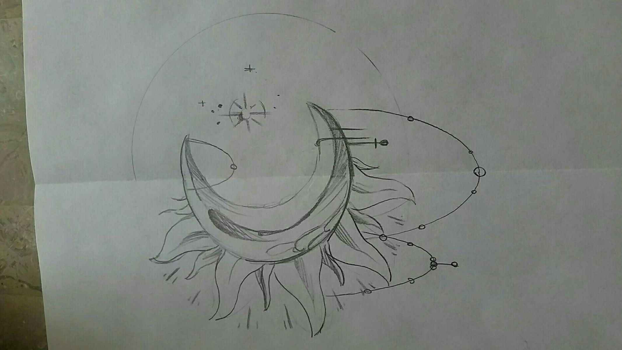 Tattoo uploaded by Rose Booker • Sketch for my third tattoo that was ...