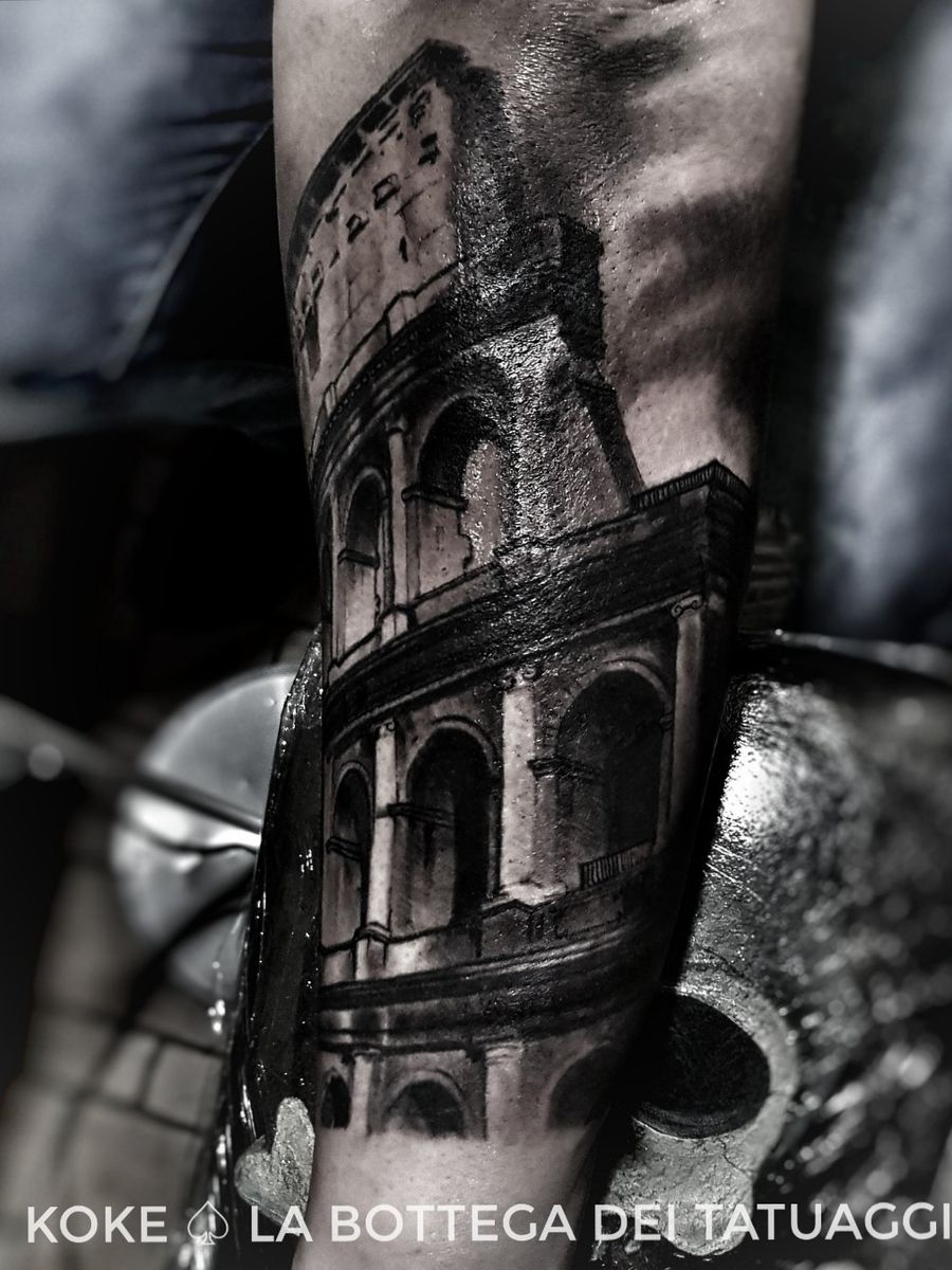 Tattoo uploaded by Koke tattooer • Colosseo • Tattoodo