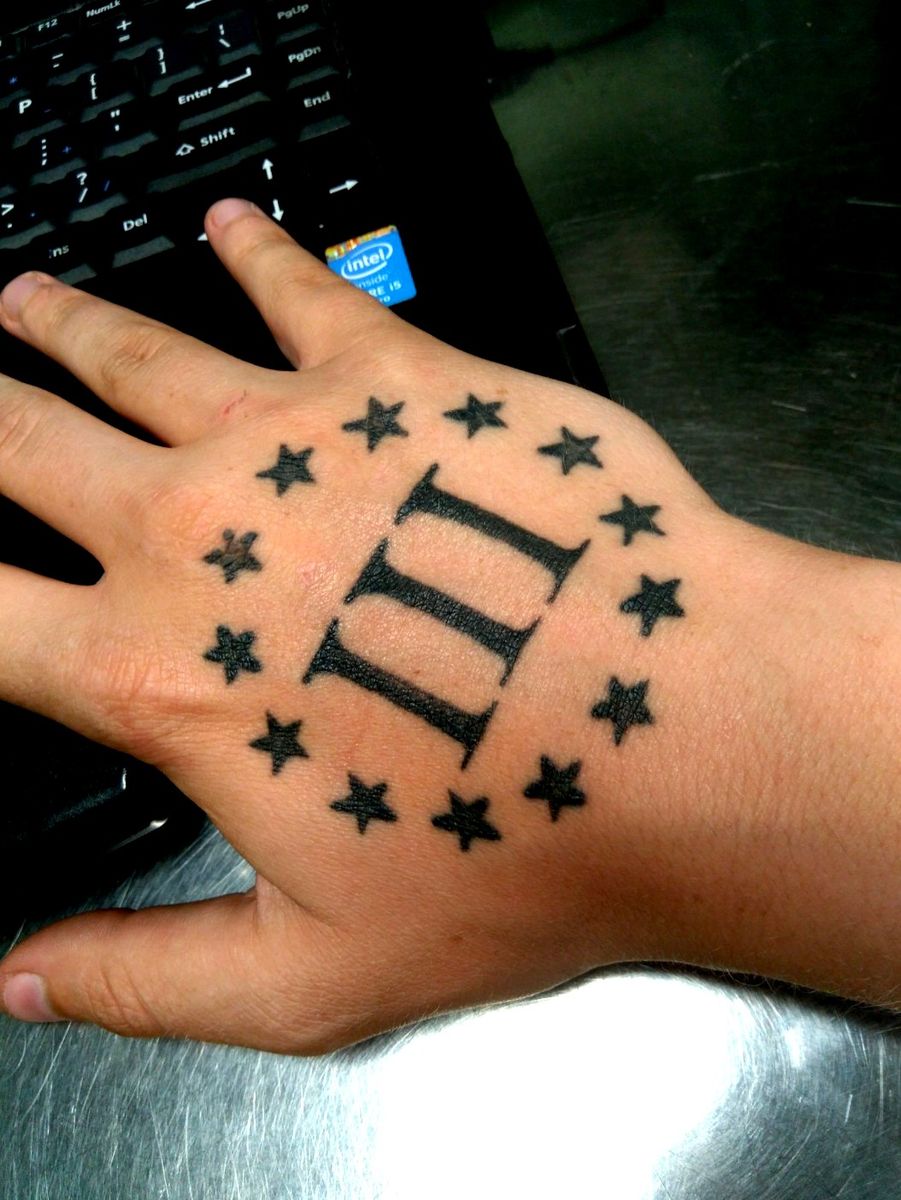 Tattoo uploaded by Nolan Levin • 3%er tattoo I got I Chicago 2017 ...