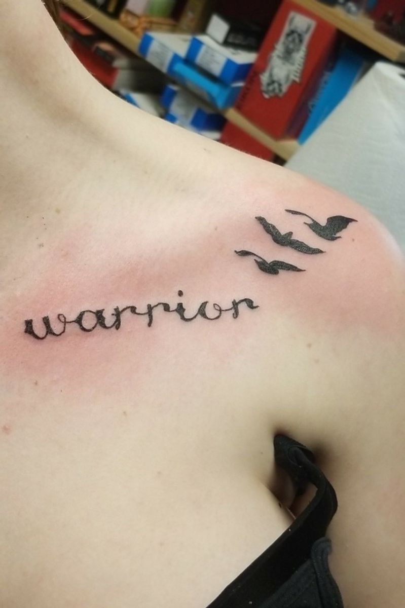 Tattoo uploaded by Sarah Cheesebrough • Collarbone piece done by james ...