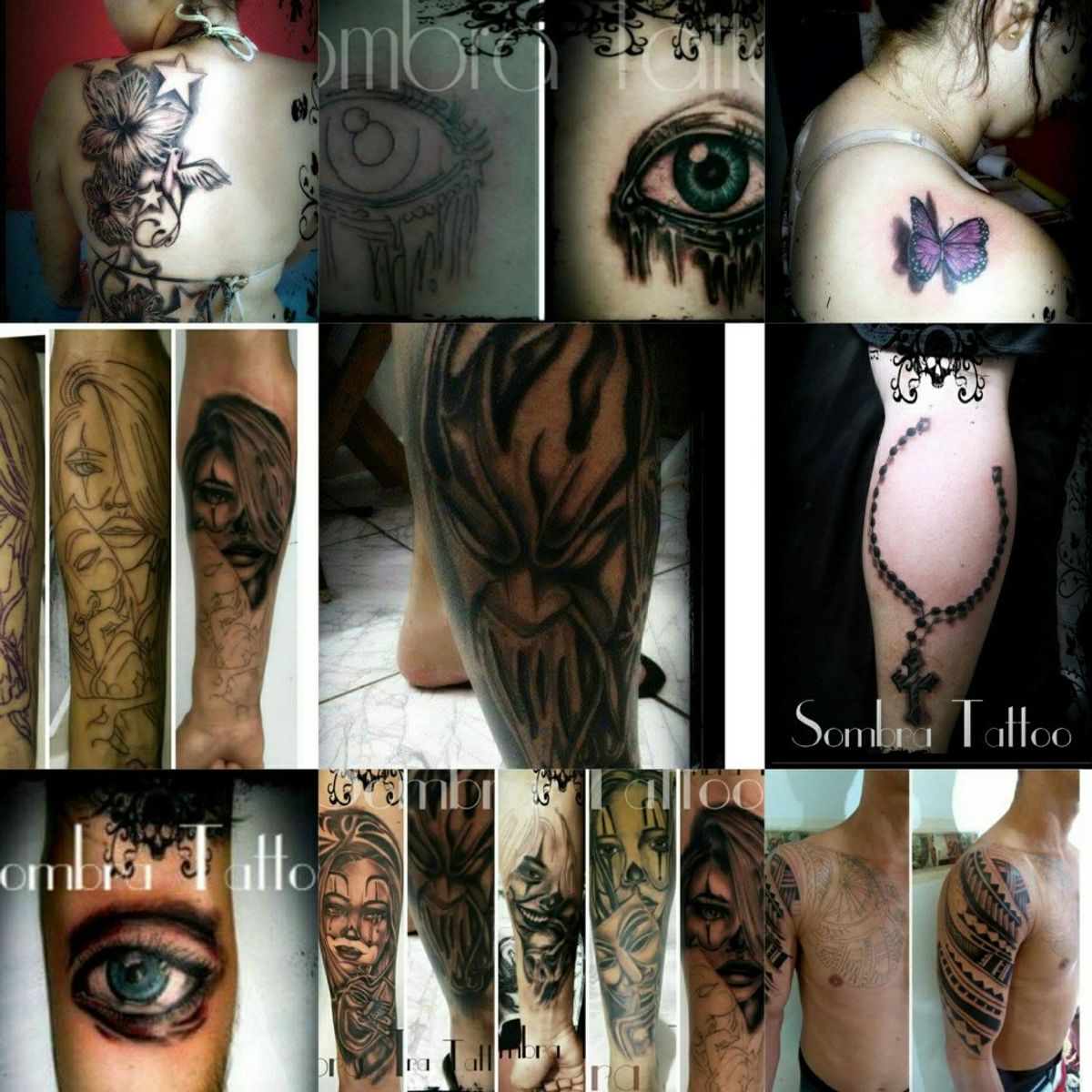 Tattoo uploaded by Sombra Tattoo • #Sombra Tattoo #so os loucos# vários ...