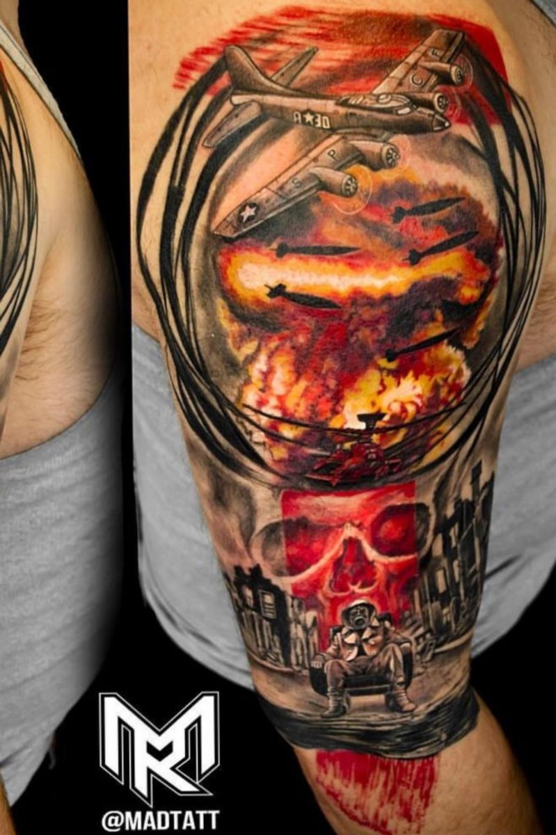 Tattoo uploaded by Joel Oliver • Apocalypse Strong • Tattoodo
