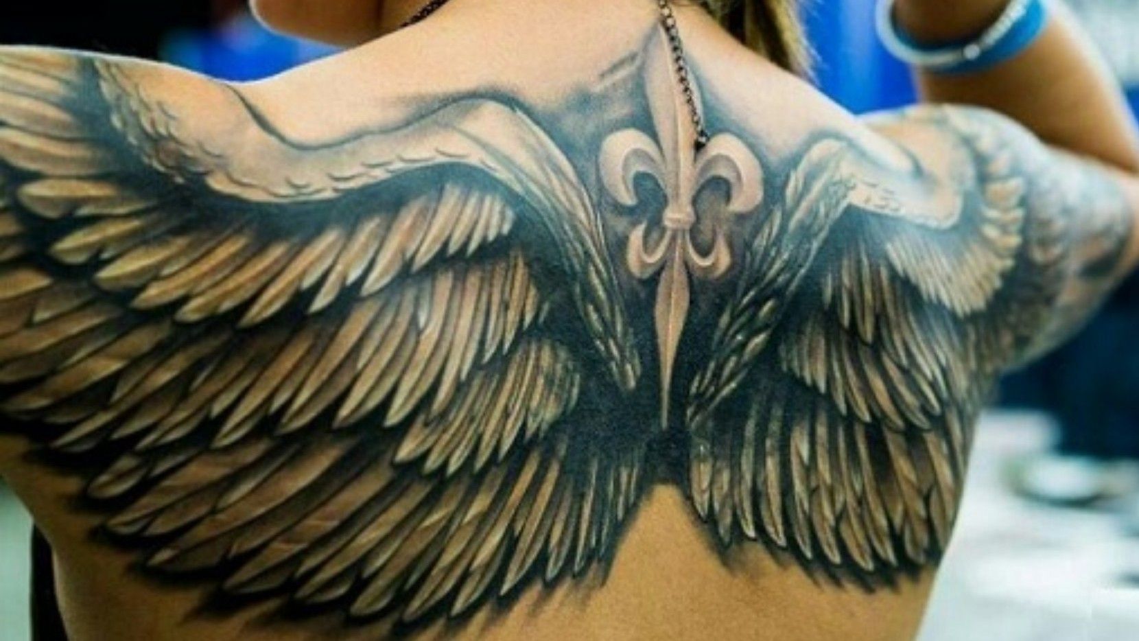 Back Tattoos For Men Angel Wings