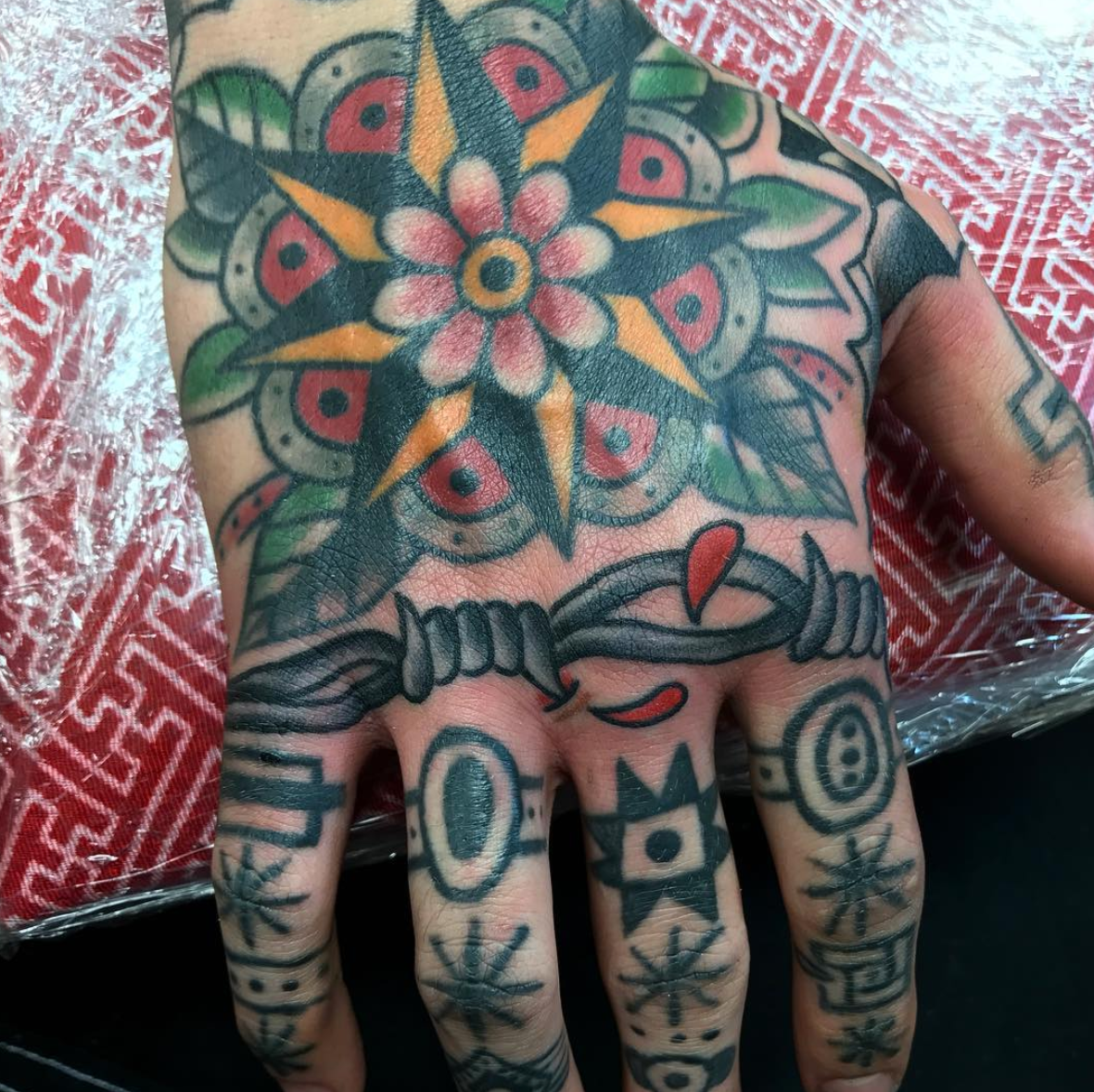 Top 111+ Knuckle duster hand tattoo - Monersathe.com