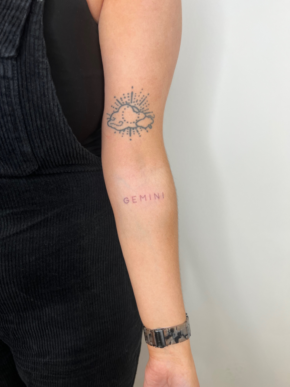 InkBaby's Fine Line Lettering Tattoo • Tattoodo