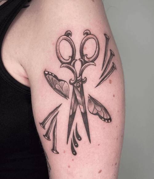 Scissors Tattoo • Tattoodo