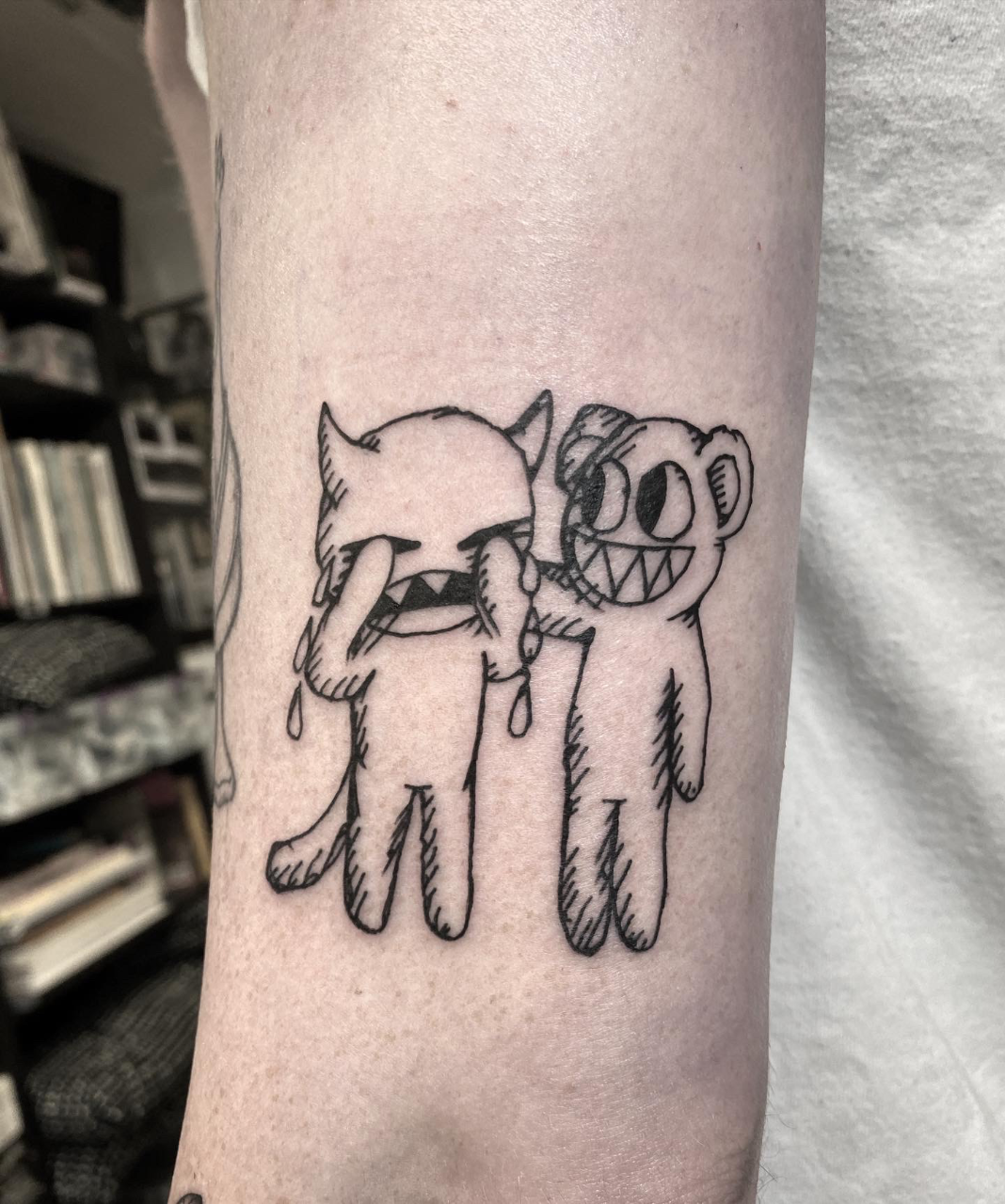 Crying figures • Tattoodo