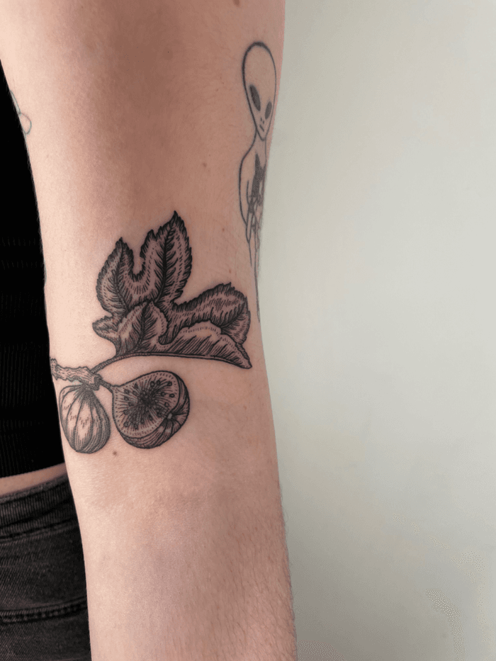 Fig Branch Tattoo • Tattoodo