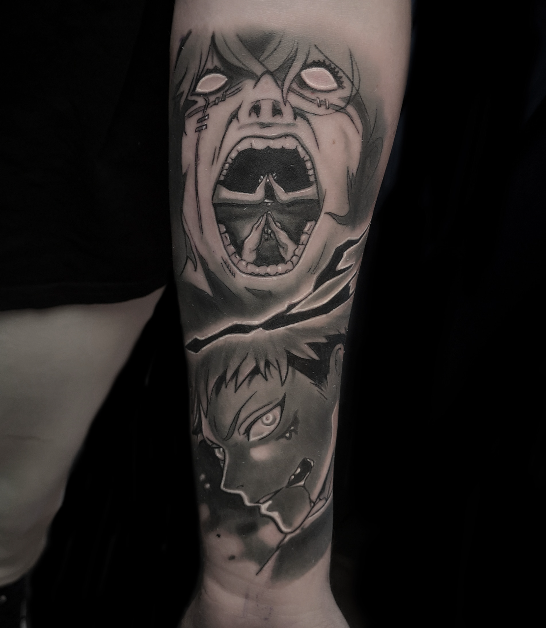 Anime Jujutsu Kaisen Tattoo • Tattoodo