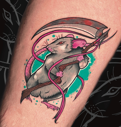Rat Tattoo • Tattoodo