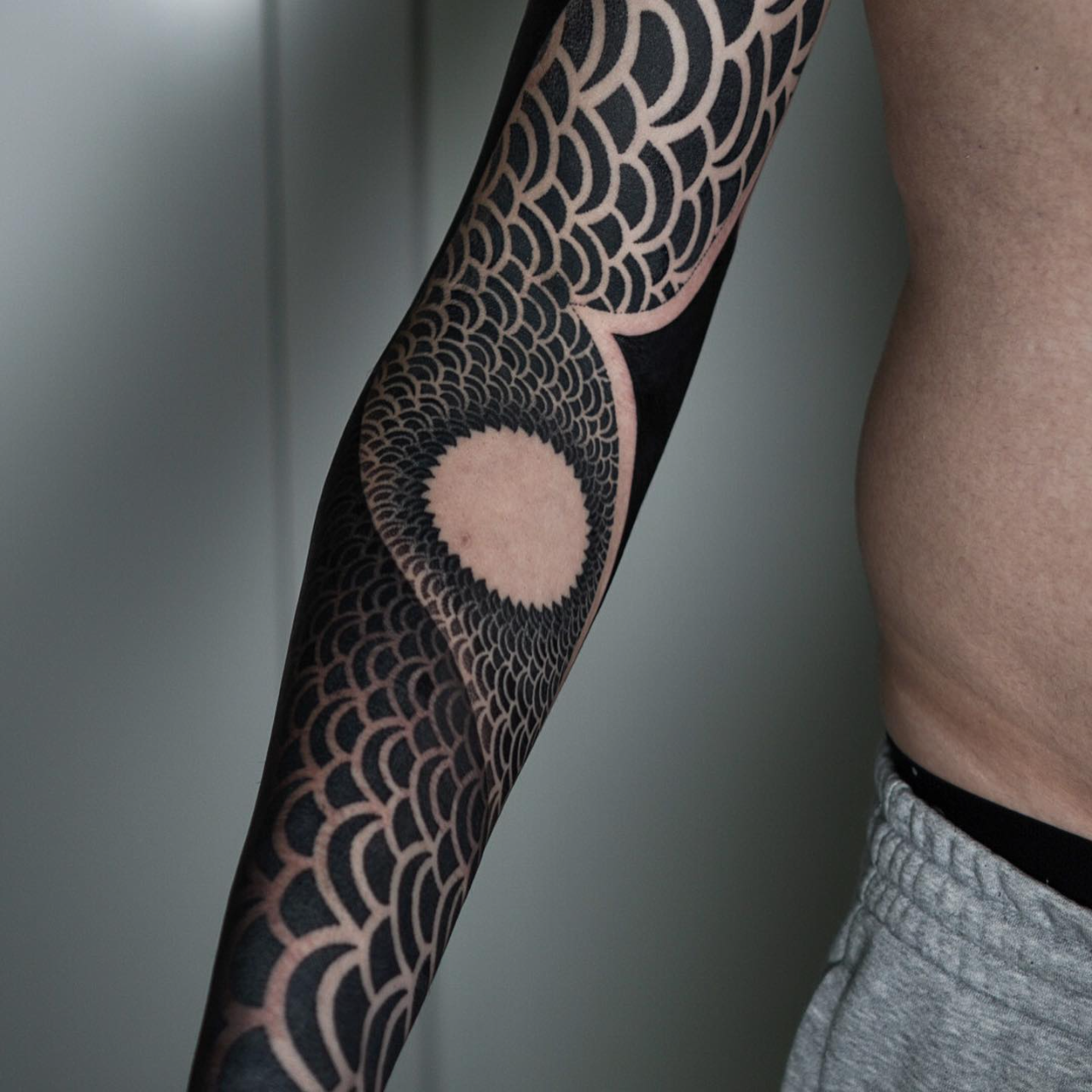 Concentric Wave Sleeve • Tattoodo