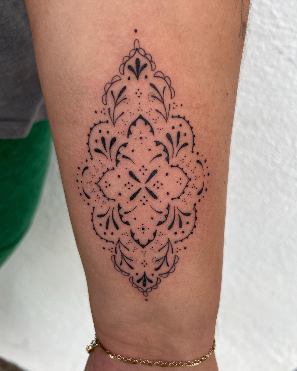 Intricate Blackwork Pattern by Cecelia Ercolino • Tattoodo