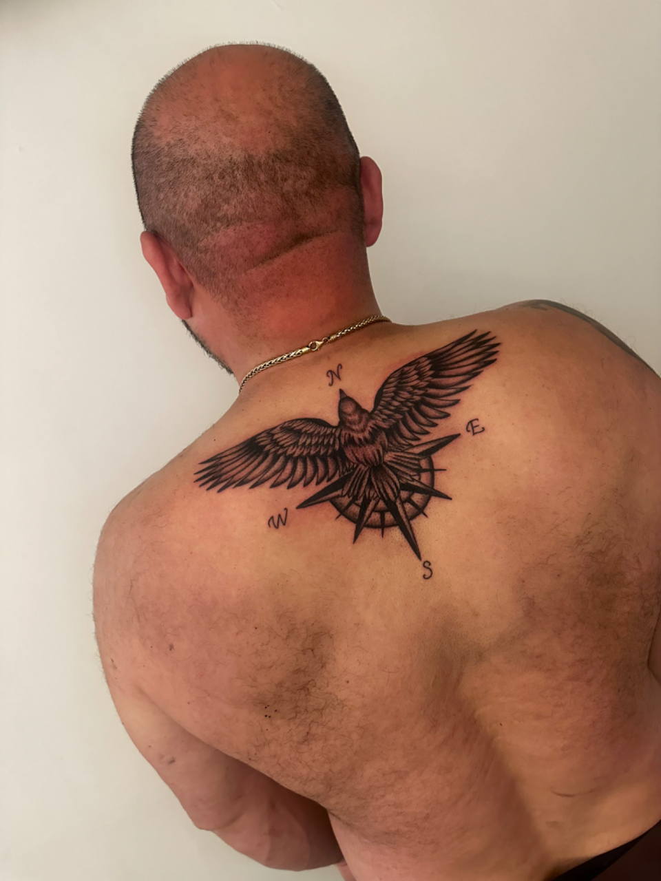 Compass and Bird • Tattoodo