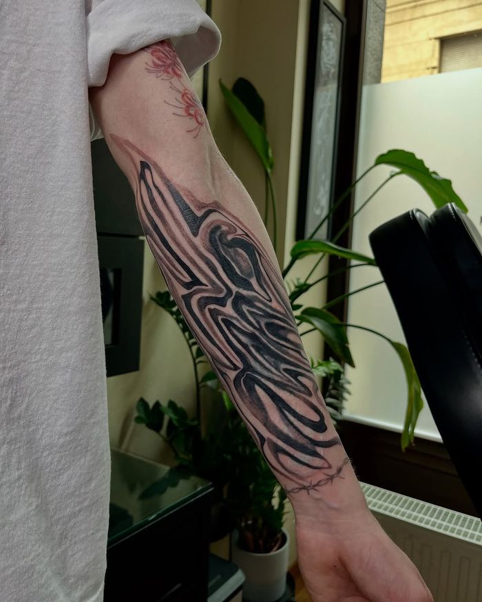 Abstract Arm Tattoo • Tattoodo